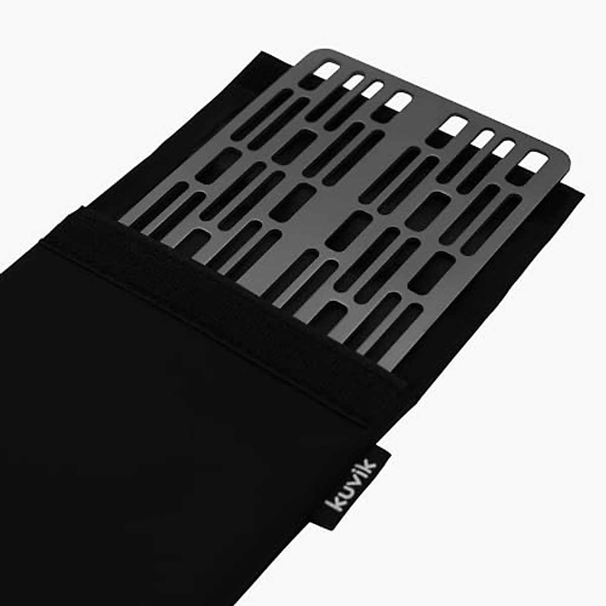 Kuvik Titanium Camping Grill - Ultralight and Compact Grill for Backpacking, Camping, and Survival