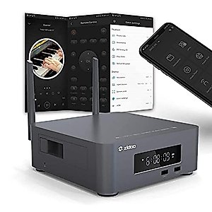 Zidoo Z10 Pro 4K Media Player, Realtek 1619DR 2G+32G 4K HDR Android 9.0 TV Box Supporting All HDR Technology, WiFi and Ethernet, NAS and PC, HDD Bay up to 14TB Set Top Box