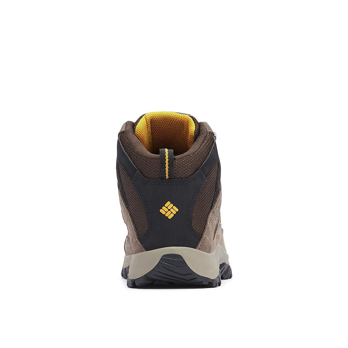 Columbia Men's Crestwood Mid Waterproof, Cordovan/Squash, 10.5