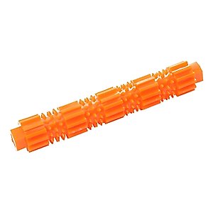 ulafbwur Dog Toys for Aggressive Chewers, Tooth Cleaning Dog Toy, Dog Toy Treat Dispensing, Pet Chew Toy, Bite-Resistant Dental Care Interactive Teeth Cleaning Toy, Pet Supplies Orange S