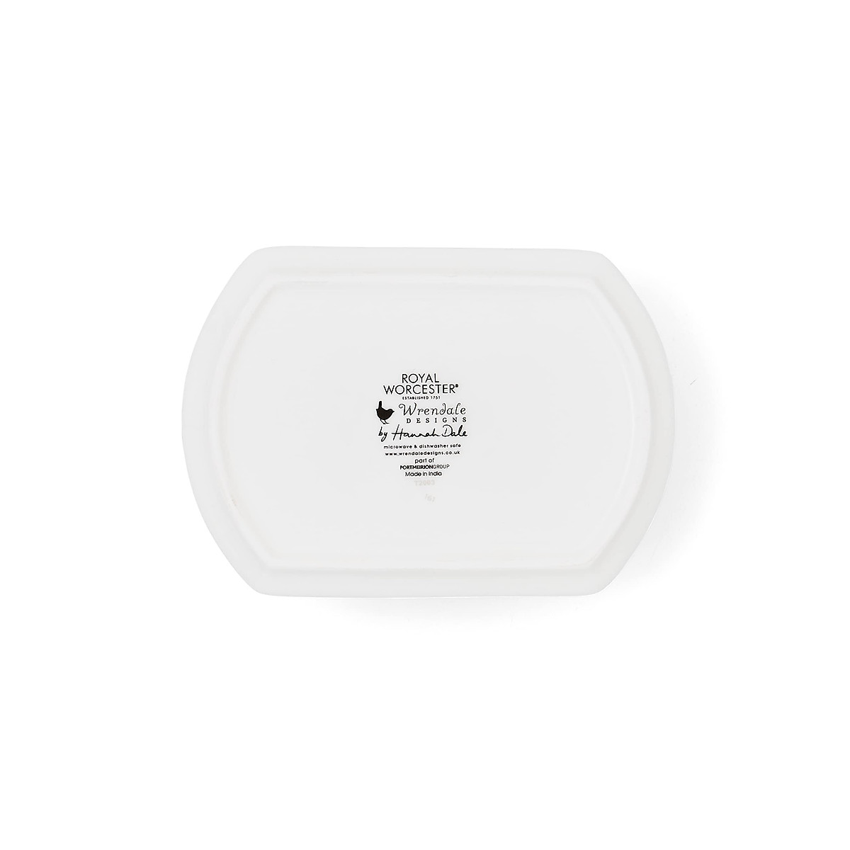 Portmeirion Home & Gifts Covered Butter Dish (Calf), 16 x 11 x 8 cm, Multi-Colour