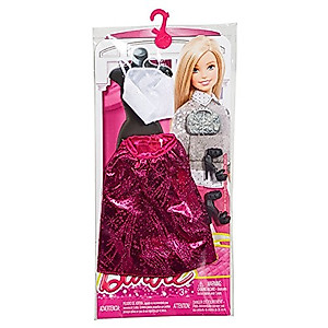 Barbie Pink Gown Complete Look Fashion Pack