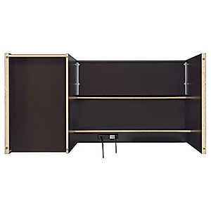 Coaster Furniture Ontario Connect-It Computer Desk Cappuccino 800982