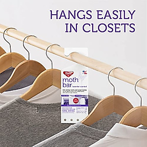 Enoz Lavender Scented Moth Bar, Kills Clothes Moths, Carpet Beetles, Eggs and Larvae, 6 oz Bar (Pack of 3)