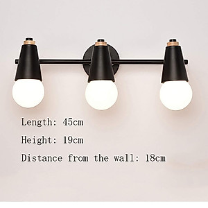 OPIU Bathroom Vanity Light Nordic Mirror Headlights Living Room Aisle Wall Lamp Bathroom Mirror Light Bedroom Bedside Macarons Flashlight Home Lighting LED Vanity Light Mirror Lights