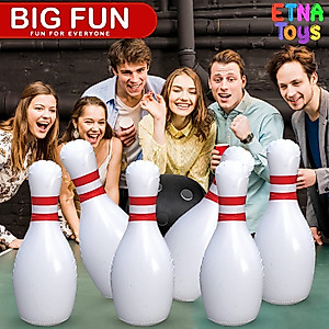 Etna Giant Inflatable Bowling Set