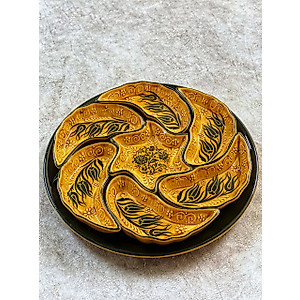 IstanbulArtWorkshop Turkish Breakfast Bowl Set, Turkish Ceramic Bowl Set, Food Serving Bowl Set, Appetizer Dishes Set, Turkish Tile Bowl, Dinnerware Serving Set