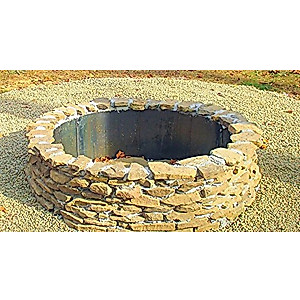 36" Diameter x 14 Deep Steel Metal Fire Pit Ring Liner Insert Only.