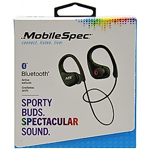 Mobile Spec MBS11305 Active Bluetooth Earbuds - Black