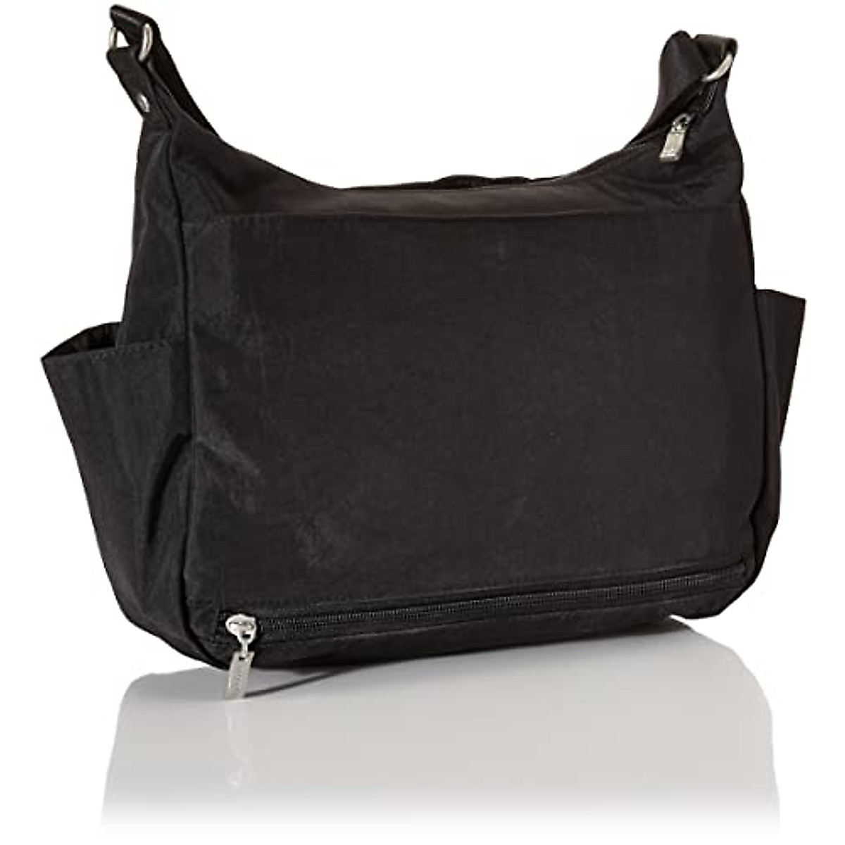 Baggallini womens New Classic"Heritage" With Rfid Phone Wristlet baggallini Anywhere Large Hobo, Black, One Size US