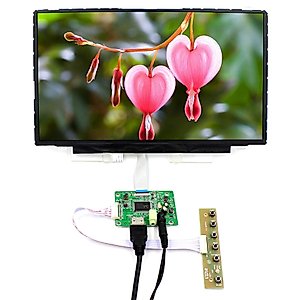 VSDISPLAY 14" 14 inch 1920x1080 FHD NV140FHM-N44 eDP IPS LCD Screen with HD-MI Controller Driver Board 30pin