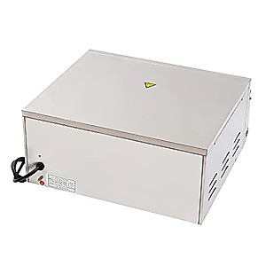 Single Deck Pizza Oven, Electric Pizza Maker, Stainless Steel Baking Oven With Dedicated Pizza Drawer, Cake Bread Making Machine Toaster For Commercial Home Baking, 110V 2000W