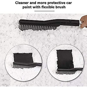 Chendunchishi Snow Shovel Removable car Snow Removing Scraper deicing Brush Tool