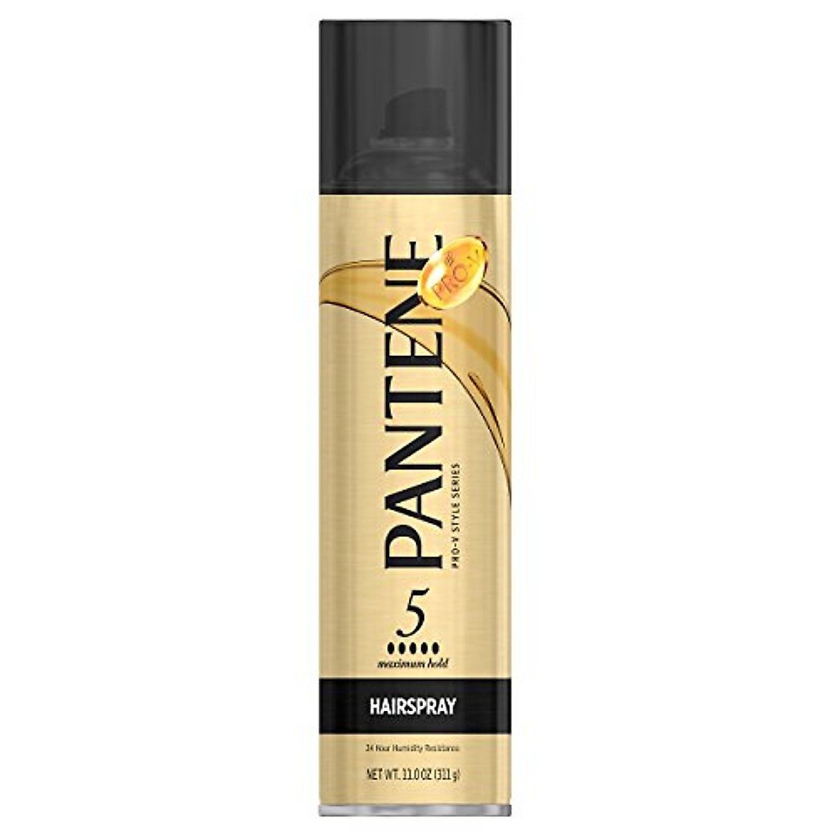 Pantene Pro-V Level 5 Maximum Hold Hairspray for Maximum Hold, Texture and Finish, 11 oz