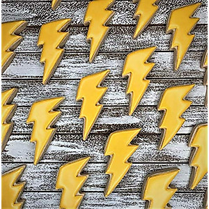 Lightning Bolt Cookie Cutter, 4.25" Made in USA by Ann Clark