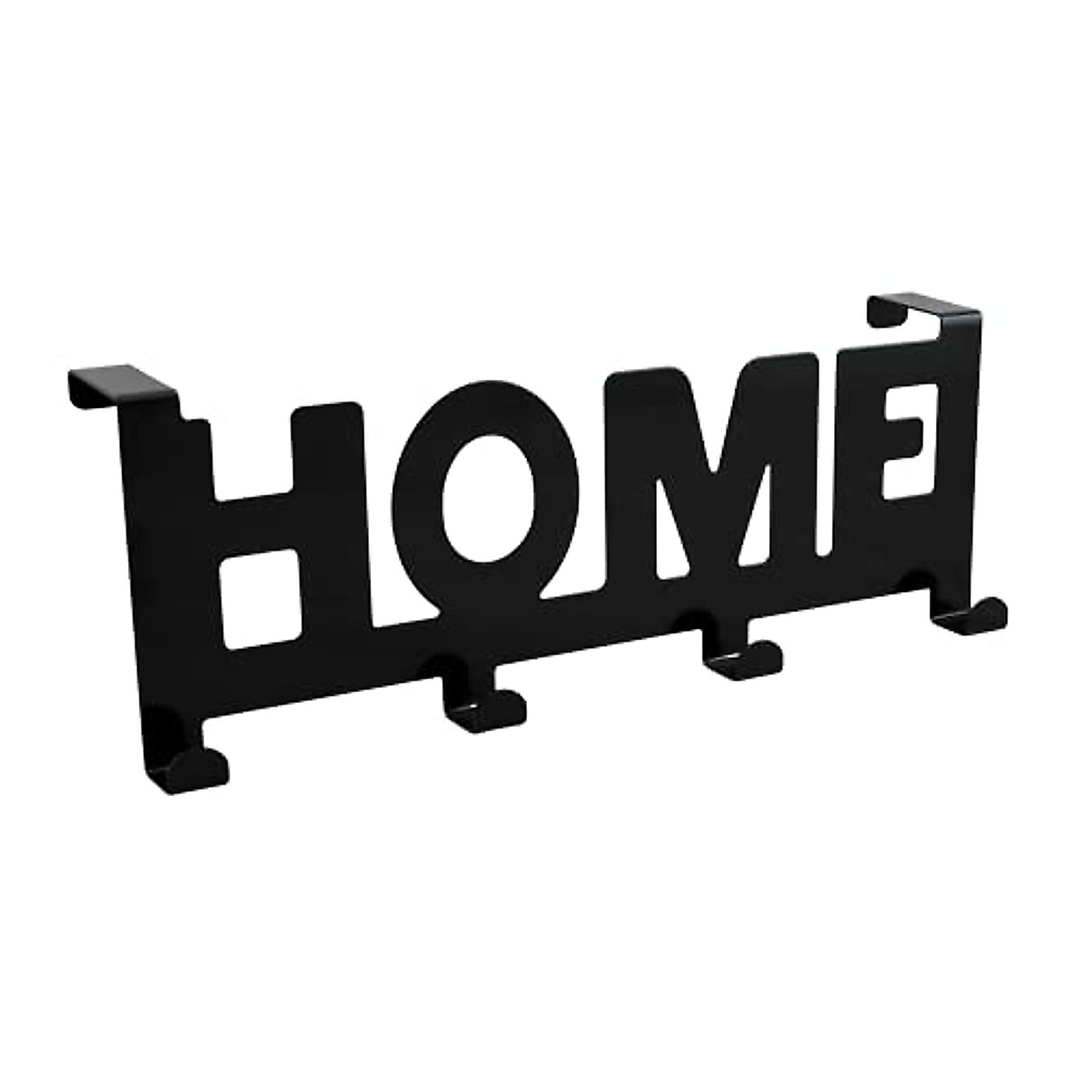 Dependable Industries inc. Essentials Home Over Door Hanger Hook Key Holder Hanging Clothes Coat Bag Robe Towel Bathroom Closet Back of Door Hanger Dog Leash Hanger