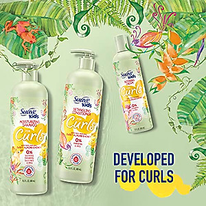 Suave Kids Shampoo and Conditioner Set - Kids Curly Hair Products Infused with Sweet Almond & Honey, Moisturizing Shampoo and Detangling Kids Conditioner, 16.5 Oz Ea (2 Piece Set)