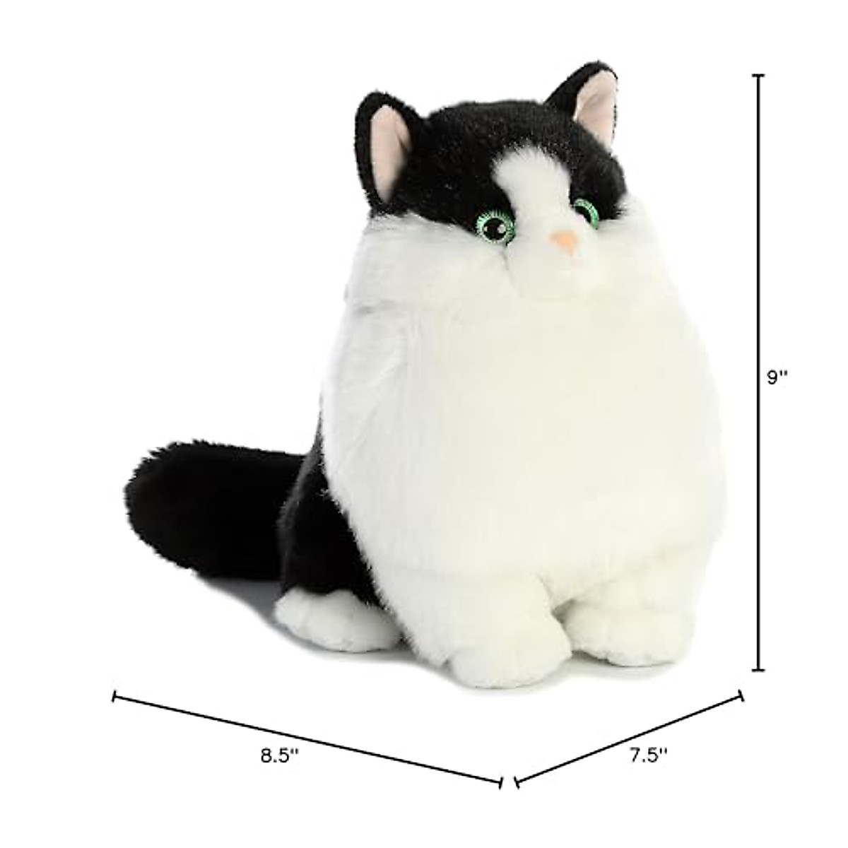 Aurora - Cats - 9.5" Muffins Tuxedo, Multi