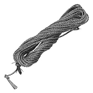 Carbon Fiber Graphite Rope, Good Heat High Strength, Light Weight Widely Used in Different Types of Negative Ion Conductive Electrodes.(Diameter 6mm)