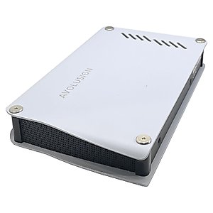 Avolusion PRO-M5 Series 2TB USB 3.0 External Gaming Hard Drive for PS5 Game Console (White, Metal Case) - 2 Year Warranty (Renewed)