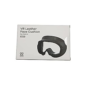AMVR Face Cover for Pico 4/Pico 4 Ultra, Resilient Vent Leather Face Pad Replacement Soft Facial Cushion Interface Bracket Set Washable Lightproof Comfortable VR Accessories（Black, 3-in-1）