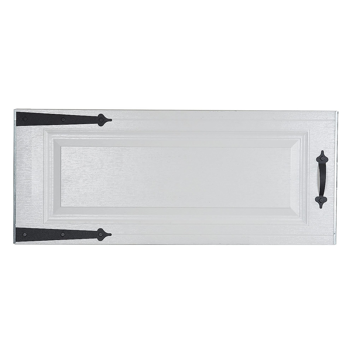 Household Essentials 240 Hinge It Magnetic Decorative Garage Door Accents | Black