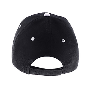 Anna-Kaci USA American Flag Patriotic Eagle Hawk Embossed 3D Adjustable Velcro Baseball Caps Hats, White USA