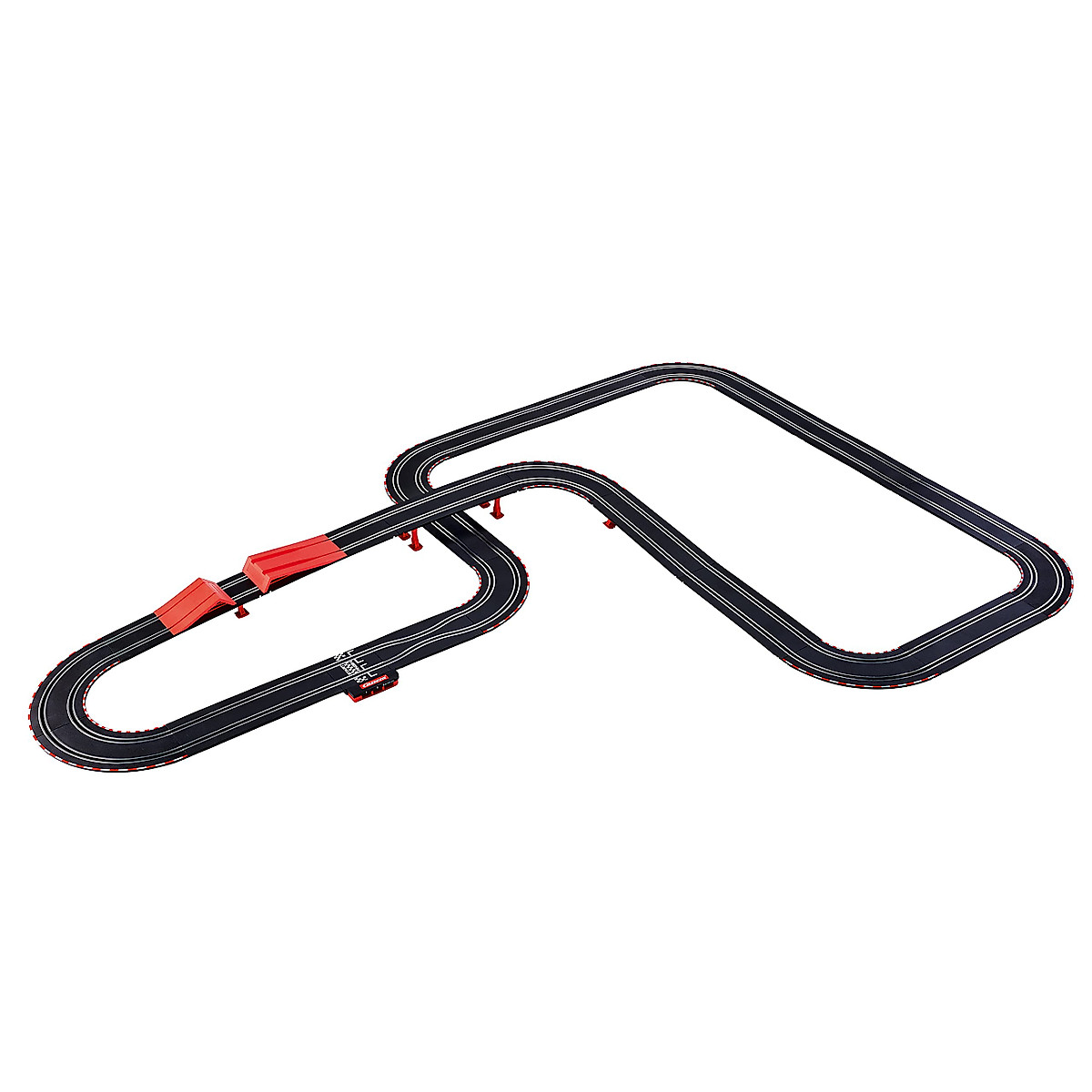 Carrera GO!!! Build 'N Race Electric Powered Slot Car Racing Kids Toy Building Blocks Race Track Set 1:43 Scale, Racing Set 6.9