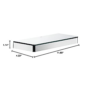 AXOR Shelf 12" Upgrade 12-inch Modern Shelf in Chrome, 42838000