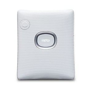 Fujifilm Instax Square Link Wide Instant Printer (White) Bundle with Instax Camera Film Kit and Square Film Twin Pack (3 Items)