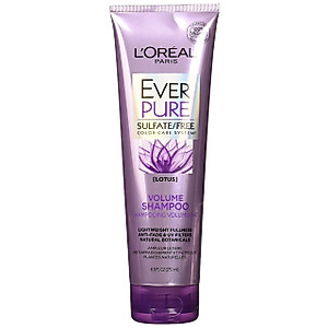 L'Oreal Ever Pure Volume Shampoo Lotus, 8.5 Fl Oz (Pack of 2)