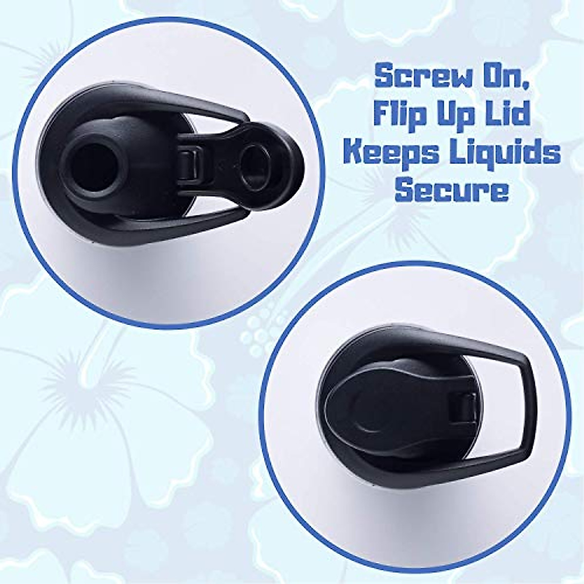 Silver Buffalo Disney Lilo and Stitch Double Walled Stainless Steel Water Bottle, 25 Ounces