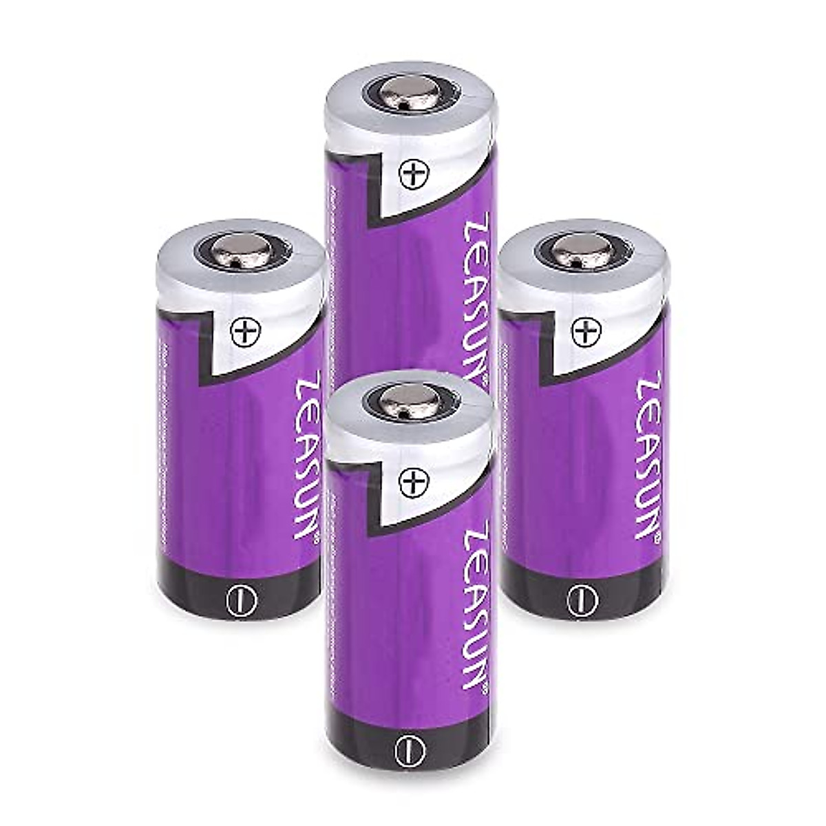 123A Battery for Arlo,4 Pack Batteries and LCD Display Charger with Arlo Wireless Cameras Certified Works with Arlo VMS3130 VMC3030 VMK3200 VMS3330 3430 3530 Cameras and More