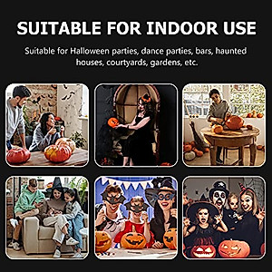 BESPORTBLE 2 Sets Halloween Fairy String Lights Decoration Ghost Skull Twinkle Garden Lights for Indoor Outdoor Home Yard Party Lamp