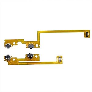 Suyitai Repair L/R Switch Button Replacement for Nintendo New 3DS XL LL 2015 Version Shoulder Trigger Button Left & Right L/R ZL/ZR Flex Cable
