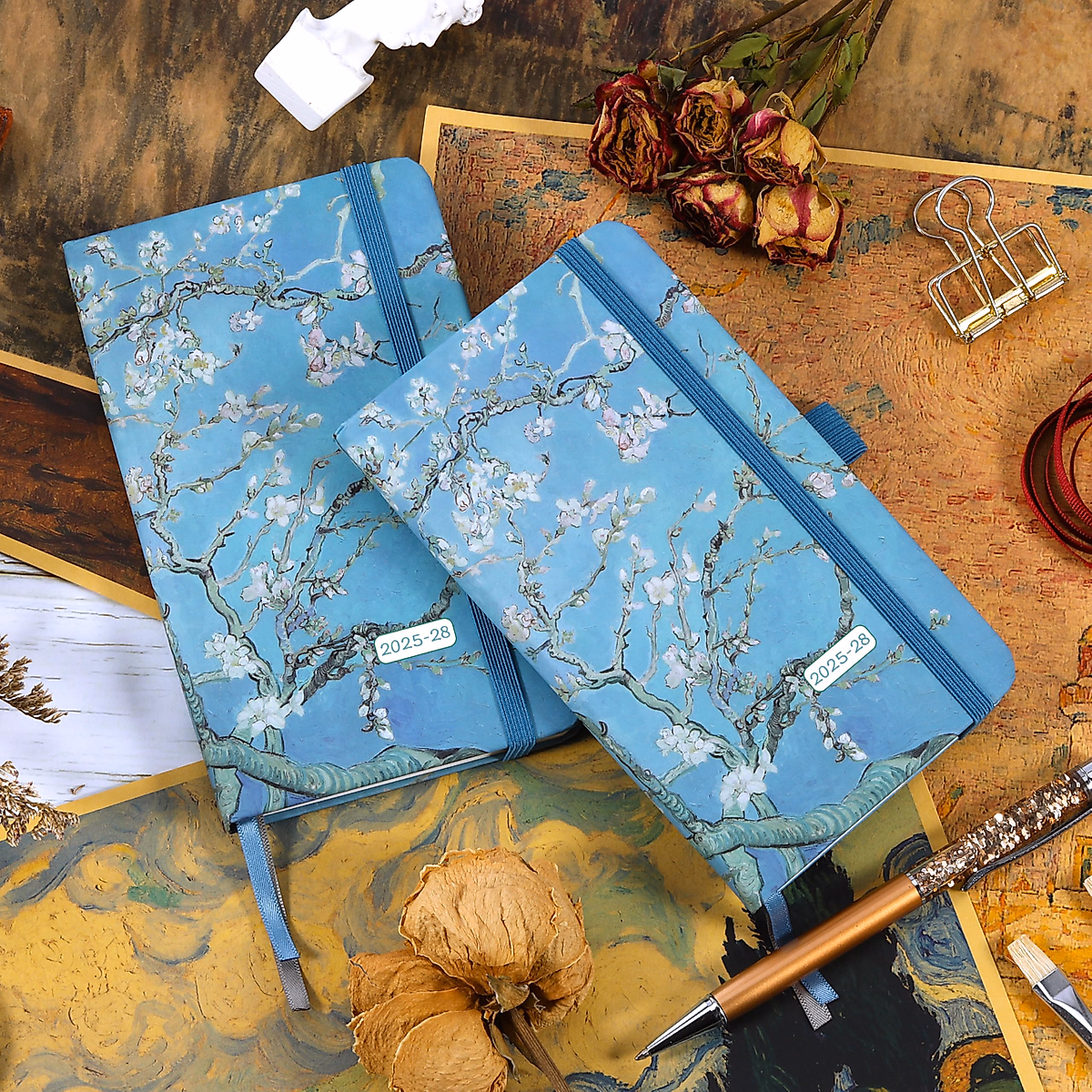 2023-2026 Monthly Pocket Planner/Calendar - 3 Year Monthly Planner 2023-2026, Jul 2023 - Jun 2026(36 Months), 6.3" x 3.8", with 61 Notes Pages, Inner Pocket, 2 Bookmarks, Pen Holder & Elastic Closure