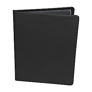 The Model Shop Portfolio Book (20 Pages for 40 Views) (Black Scuba, 9" x 12")