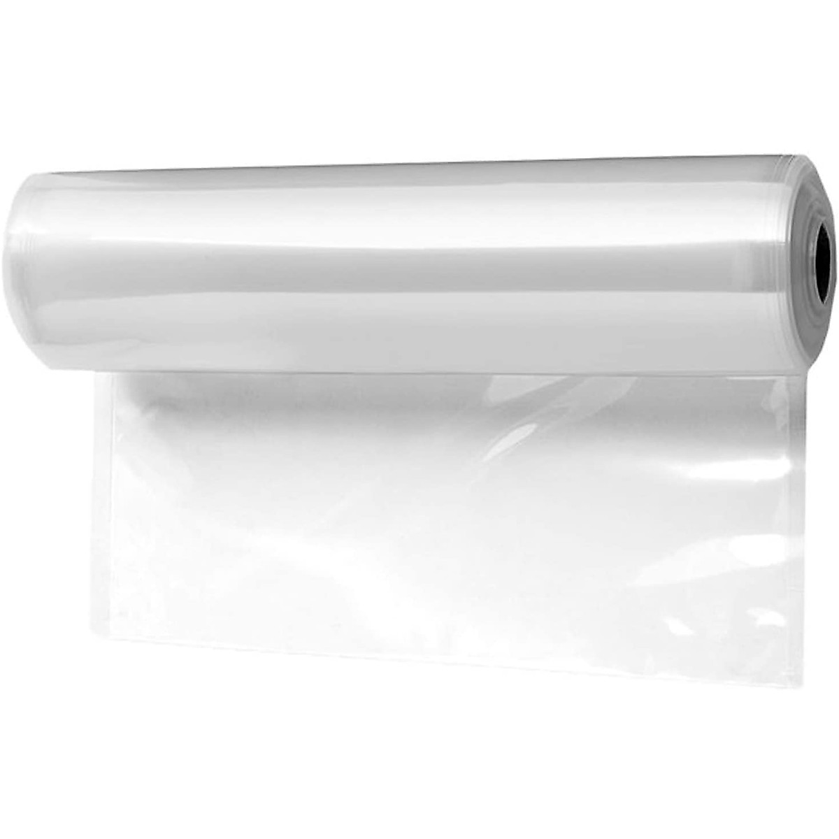 APQ Plastic Produce Bags Roll of 250 pcs, 14" x 20" Clear Plastic Bags for Food Storing and Transporting, 15 Micron Thick Food Bags Plastic from -50 to +220 degrees F, Waterproof Plastic Produce Bag