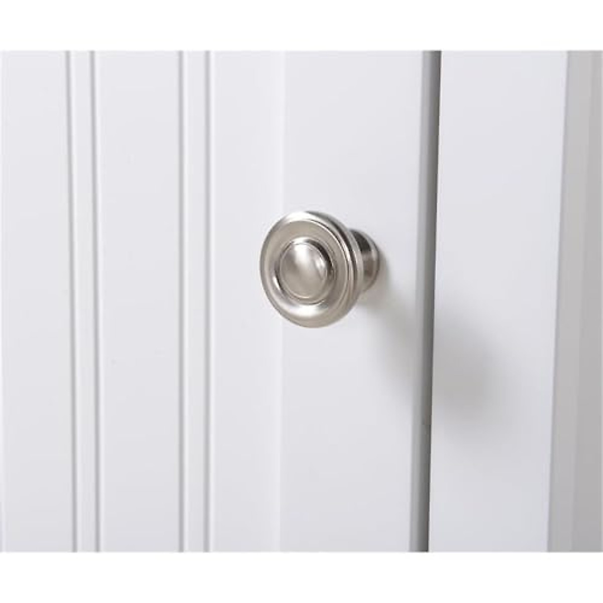 American Furniture Classics 25501 OS Home and Office One Door Tall Storage Pantry, Large, White, 1 Pantry