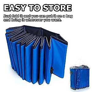 VaygWay Foldable Dog Pet Pool – Portable Swimming Pool Dogs Cats Pets–Collapsible Bathing Tub and Kiddie Pool – Collapsible Pool for Dogs Cats and Kids