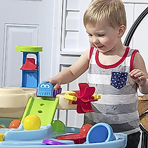 Step2 Ball Buddies Adventure Center Water Table | Water & Activity Play Table for Toddlers