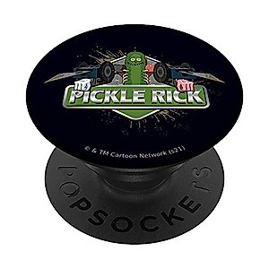Rick and Morty Pickle Rick PopSockets Swappable PopGrip