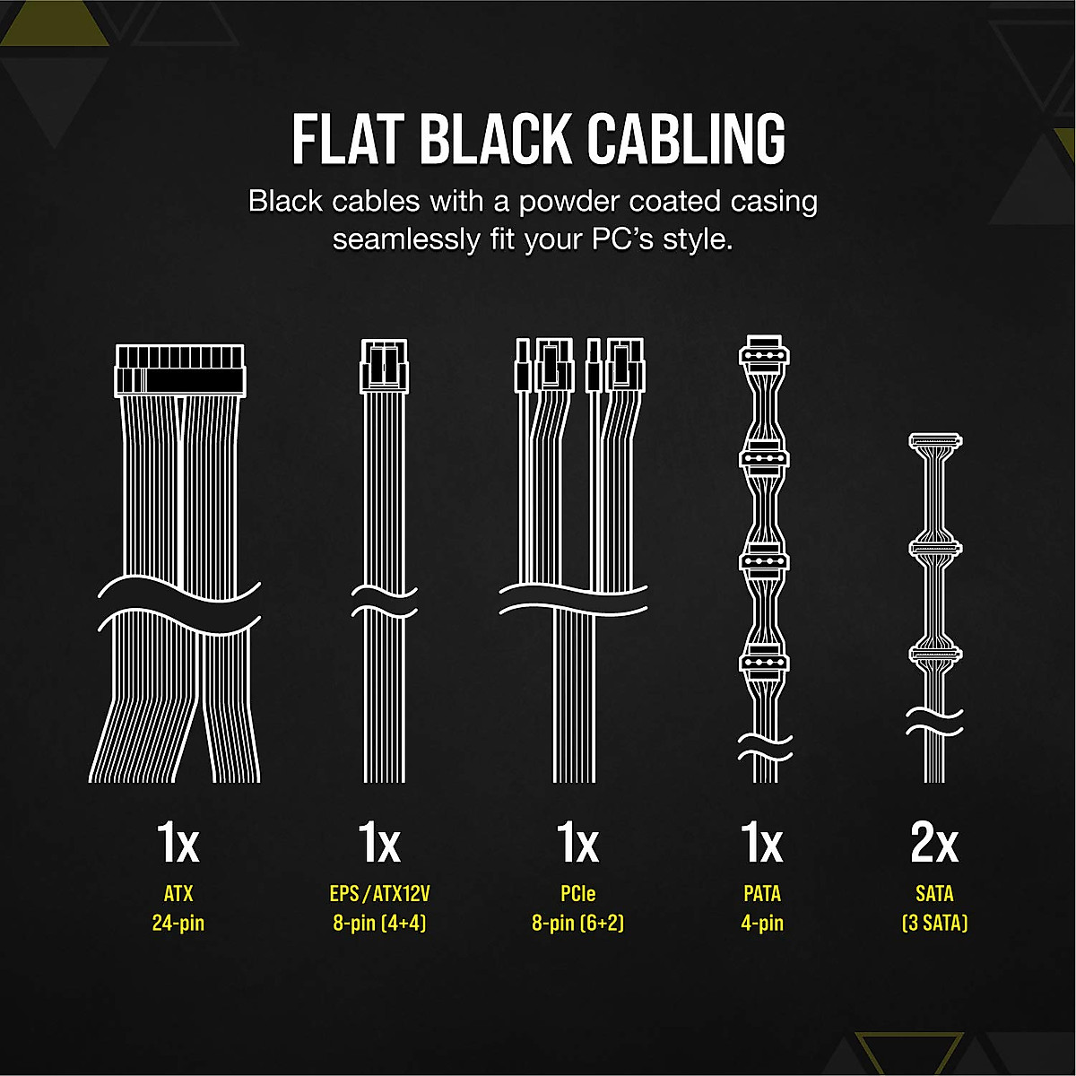 Corsair VS Series™ VS500 80 PLUS Certified Non-Modular ATX Power Supply