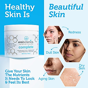 Era Organics Manuka Honey Face Cream - Advanced 12-in-1 Nourishing and Rejuvenating Daily Face Moisturizer for Women and Men - Face Moisturizer for Sensitive Skin - Body Moisturizer for Dry Skin 4 oz