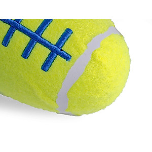 Petface Squeaky Rugby Tennis Ball