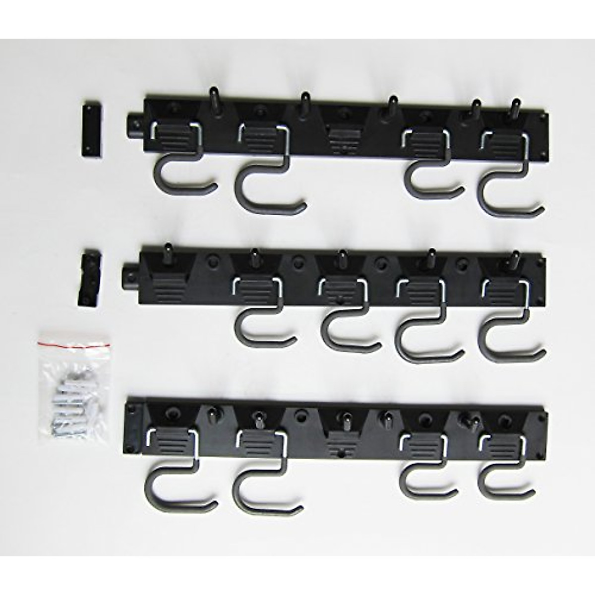 FITOOL Adjustable Storage System 48 Inch, Wall Holders for Tools, Wall Mount Tool Organizer, Garage Organizer, Garden Tool Organizer, Garage Storage