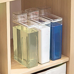 Alipis 2pcs Lotion Transparent Sub Bottle Refillable Containers Washing Powder Bucket Liquid Sub Bucket Laundry Soap Dispenser The Pet Dedicated Household Bucket