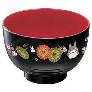 Studio Ghibli - My Neighbor Totoro - Totoro, Skater Traditional Japanese Lacquer Ware - Small Bowl