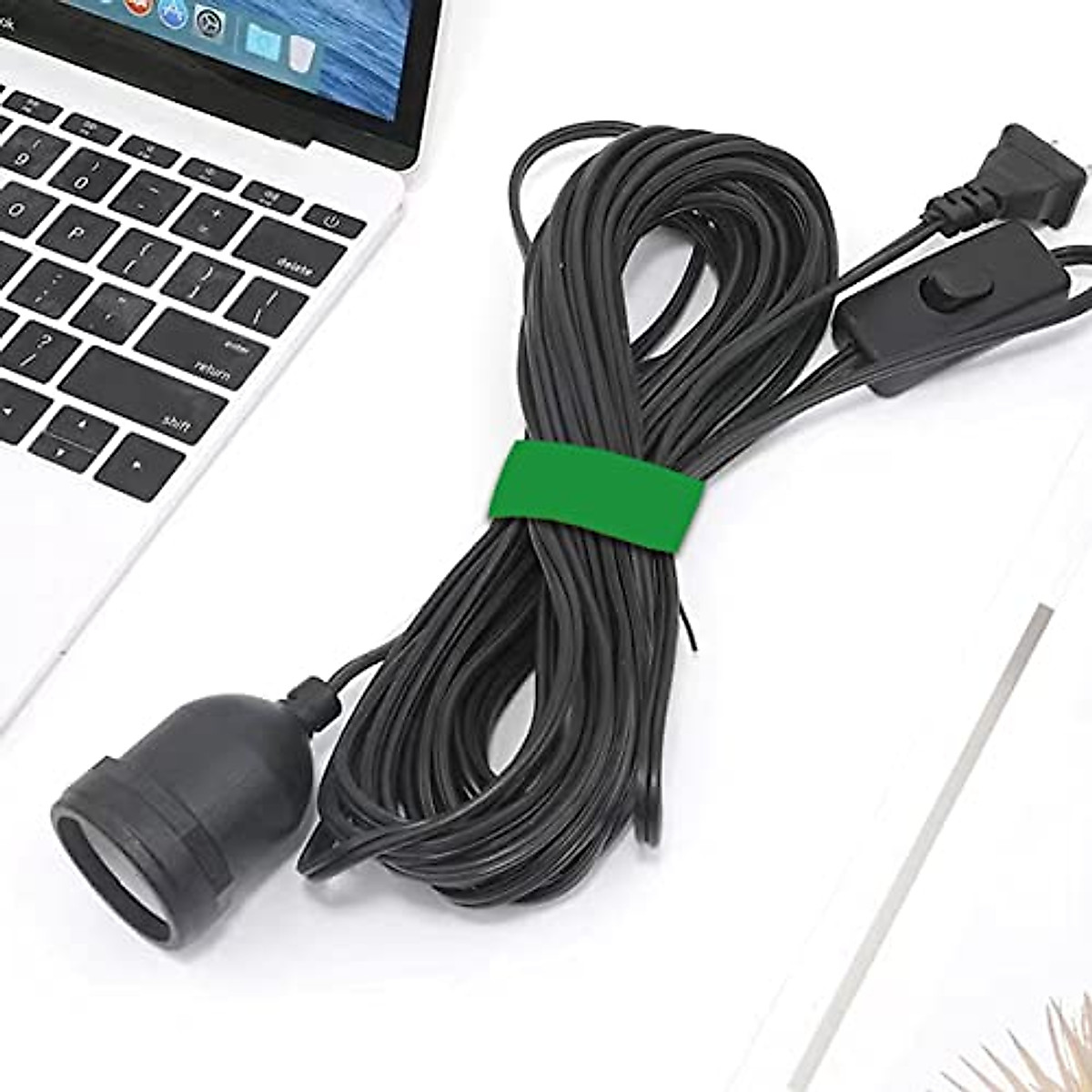 ZUYYON 9 Pcs White Red Green Silicone Flip Wraps Silicone Covered Metal Strips Gift Wrap Roll Holder Wrapping Paper Poster Holder Stabilizer Slap Bands for Storage Organization