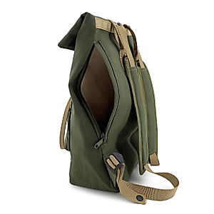 Jaegvida Travel Casual Bag Commuter Backpack Convertible Tote Daypack for Commute and Outdoor Activities (Army Green)